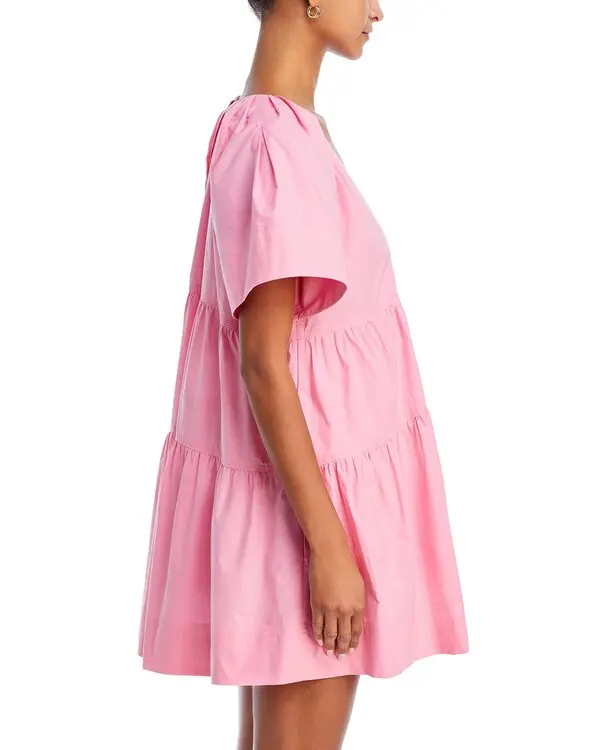A.L.C. Camila Cotton Tiered Mini Dress