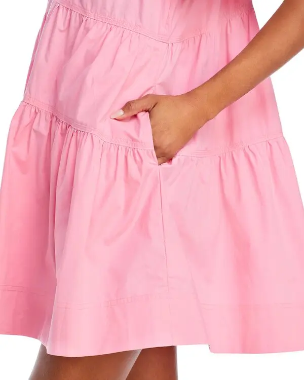 A.L.C. Camila Cotton Tiered Mini Dress
