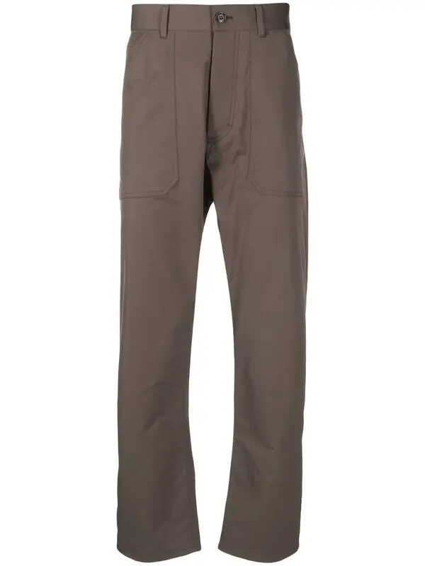 Nanushka High-rise Straight-leg Trousers