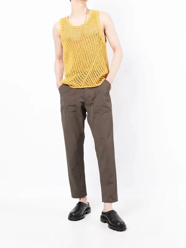 Nanushka High-rise Straight-leg Trousers