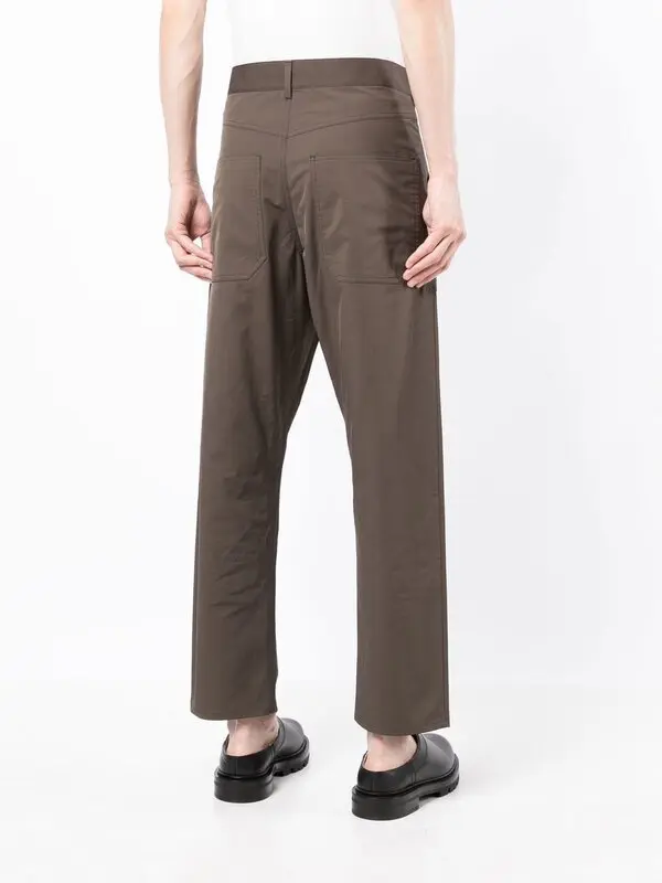 Nanushka High-rise Straight-leg Trousers