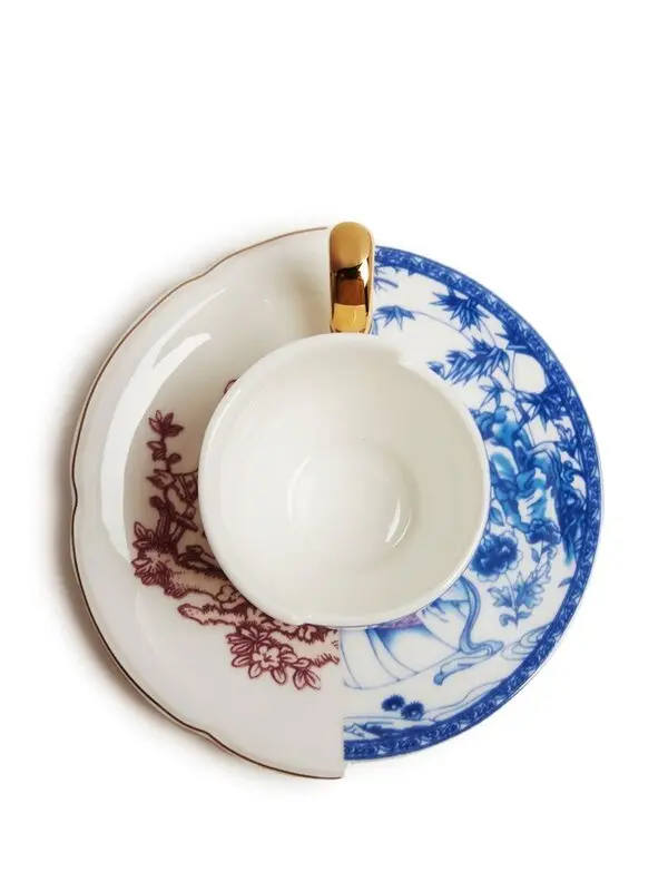 SELETTI Hybrid Eufemia Coffee Cup With Saucer