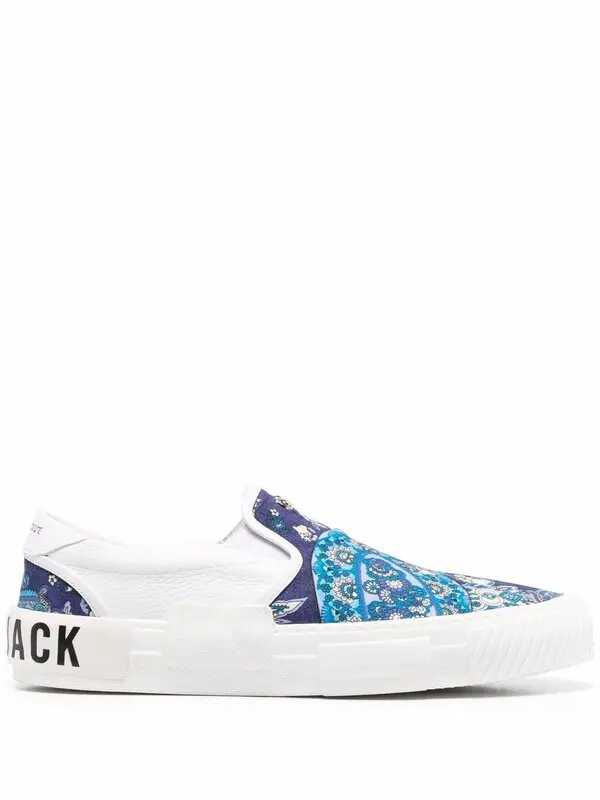 HIDE&JACK Fuji Printed Slip-on Sneakers