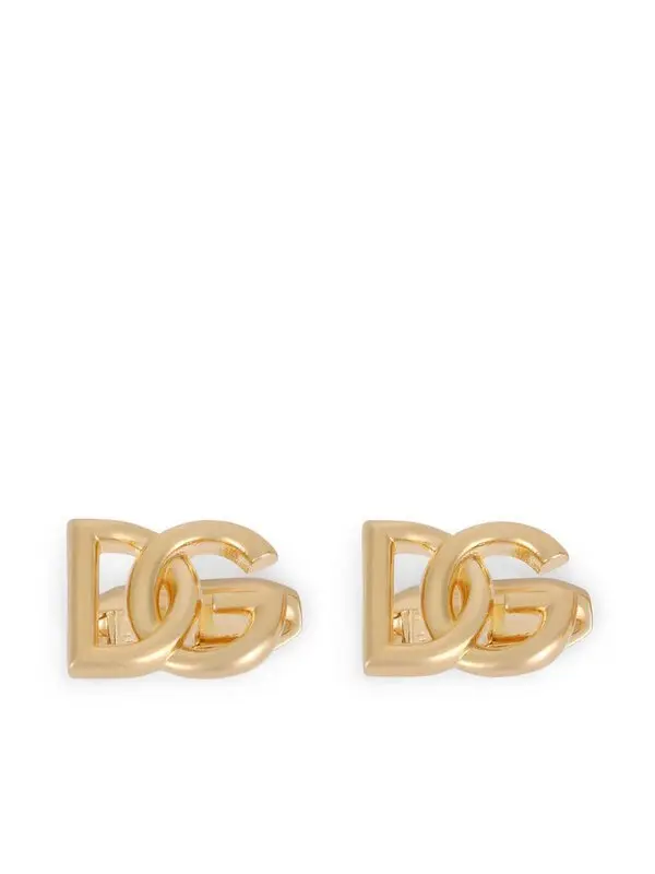 Dolce & Gabbana Dg-logo Cufflinks - Gold