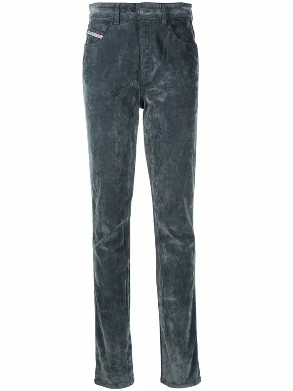 DIESEL® Stonewashed Five-pocket Jeans