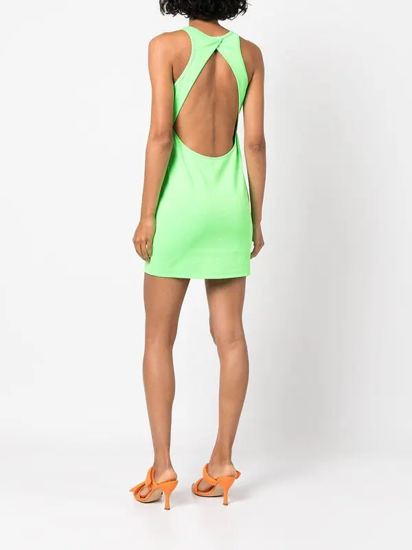 Lhd Hockney Sleeveless Mini Dress In Green - 45% Off | Editorialist