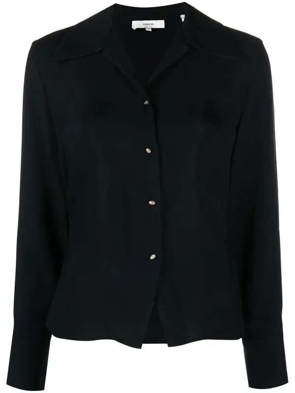 Vince Oversized-collar Blouse