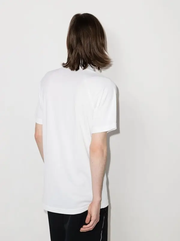 Lacoste Logo-patch Short-sleeved Polo Shirt - White