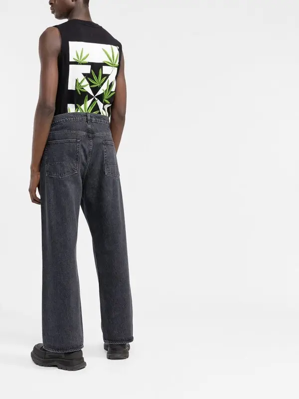 Off-White Logo Sleeveless T-shirt