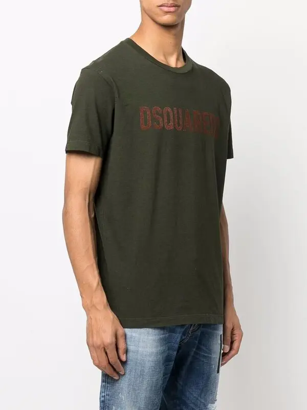 Dsquared2 Logo-print Short-sleeve T-shirt - Green