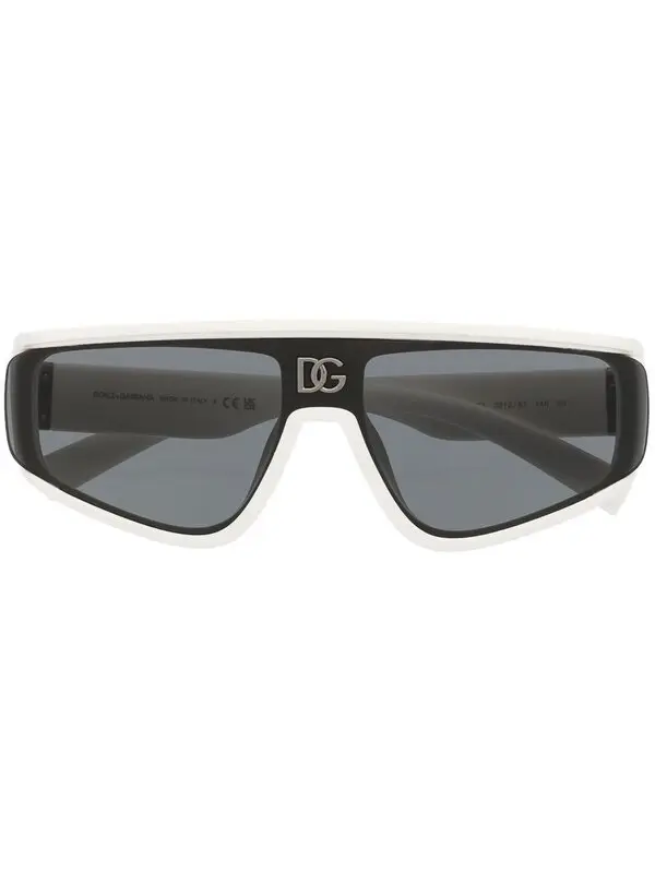 Dolce & Gabbana Geometric Sunglasses - White