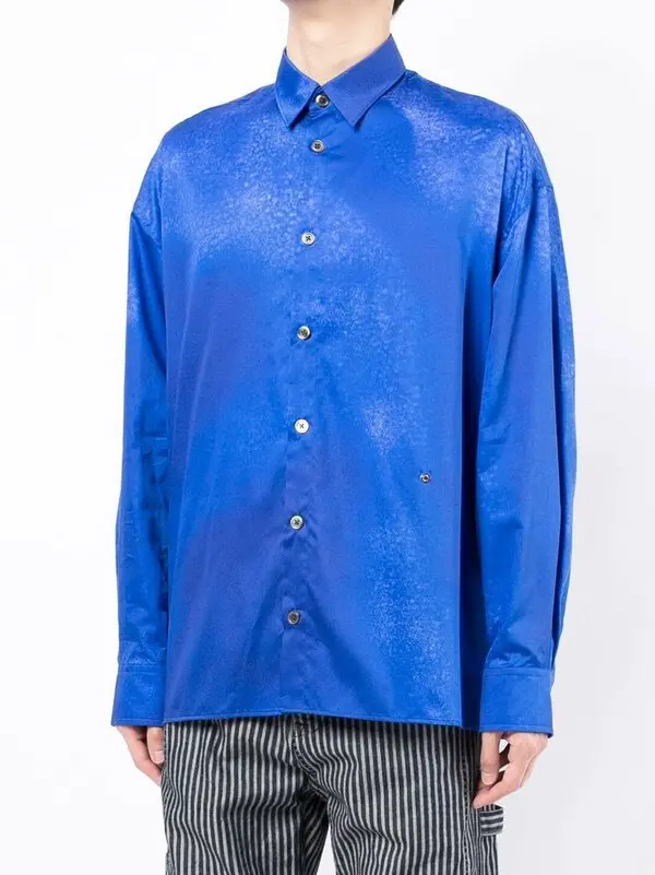 ÉTUDES STUDIO Spray-effect Satin Shirt