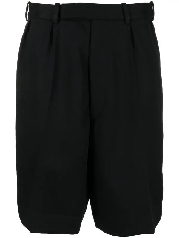 Raf Simons Mid-rise Drop-crotch Shorts