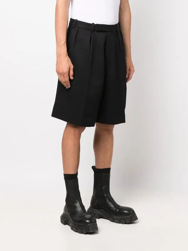 Raf Simons Mid-rise Drop-crotch Shorts