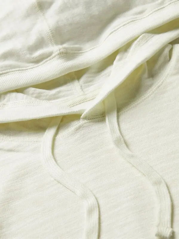 Faherty Brand Sunray Printed Slub Organic Cotton-jersey Hoodie S