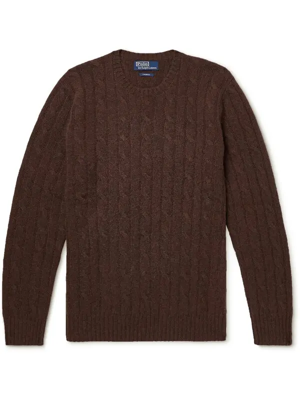 Ralph Lauren Cable-knit Cashmere Sweater