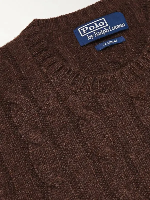 Ralph Lauren Cable-knit Cashmere Sweater
