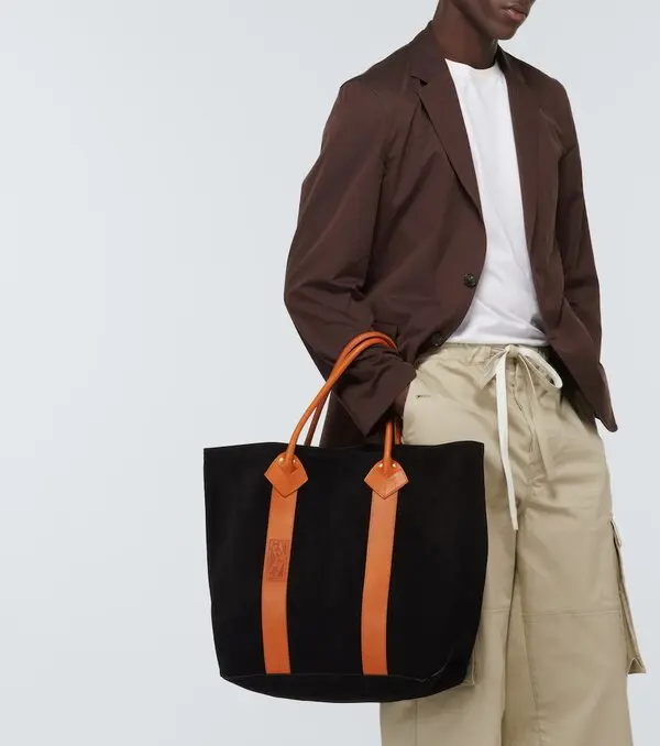 HAULIER Medium Utility Suede Tote