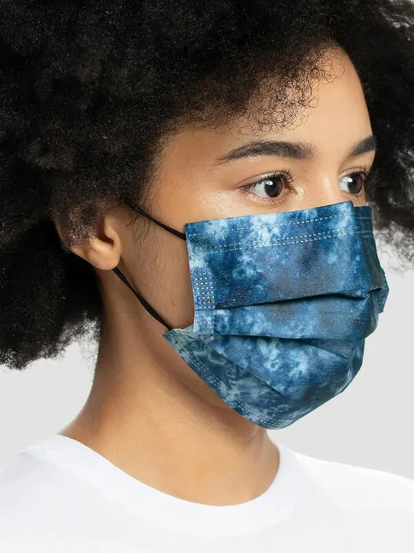 BARRIERE Tie-dye & Ombré Face Masks 60-pack