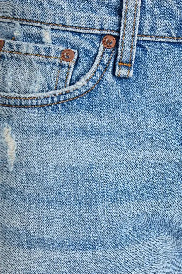 Rag & Bone Dre Distressed Denim Shorts