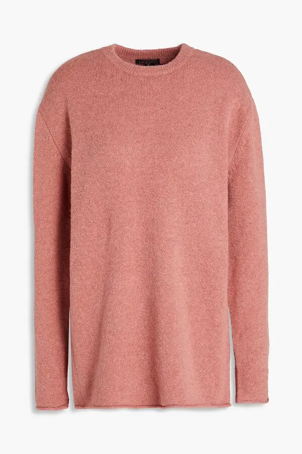 Rag & Bone Elsa Knitted Sweater - Antique Rose