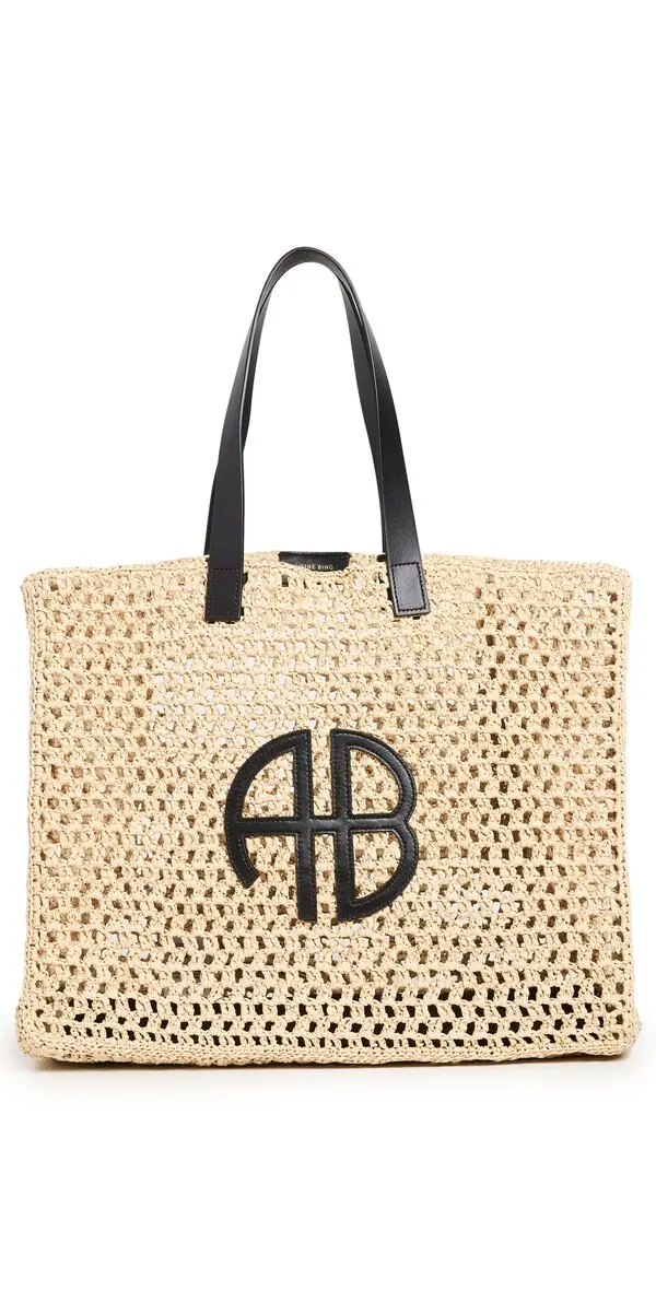 ANINE BING Large Rio Tote - Sand