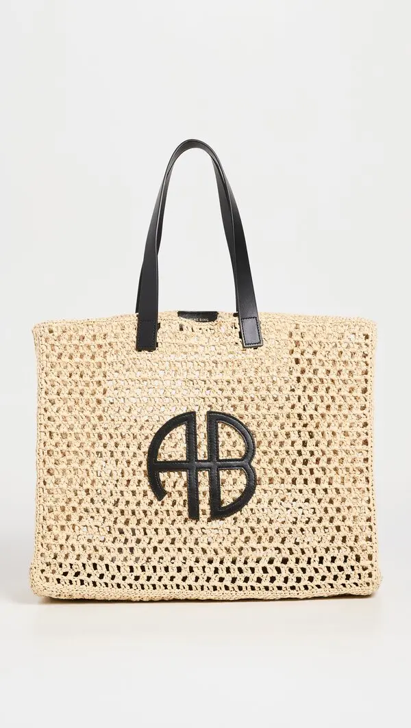 ANINE BING Large Rio Tote - Sand
