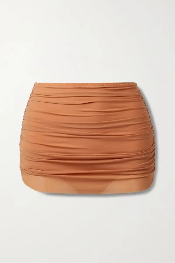 Norma Kamali Bill Ruched Bikini Briefs