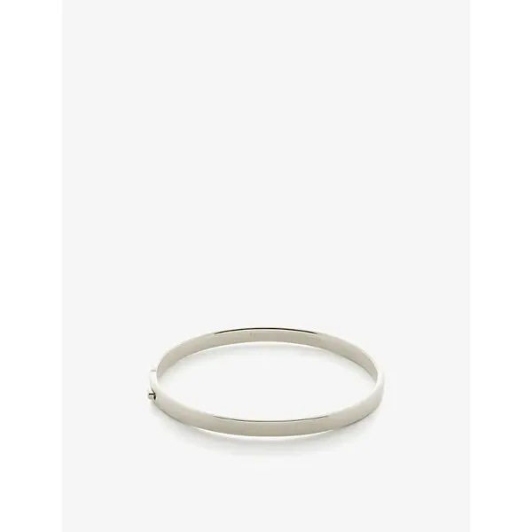 Monica Vinader Essential Bangle Bracelet - Silver