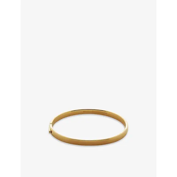 Monica Vinader Essential Bangle Bracelet - Gold