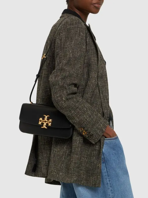 Tory Burch Sm Eleanor E/w Leather Shoulder Bag