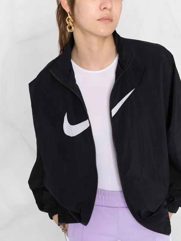 Nike Swoosh Logo High-neck Jacket