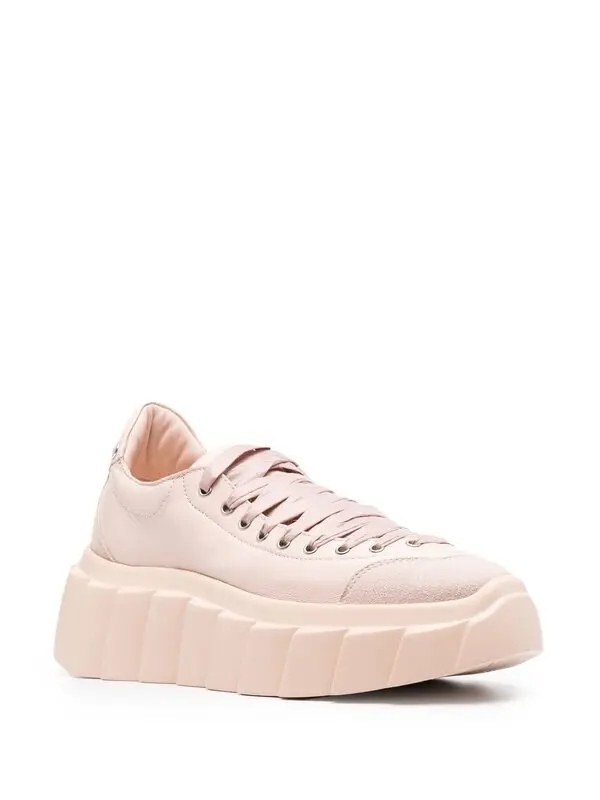 Agl Blondie Leather Sneakers - Pink