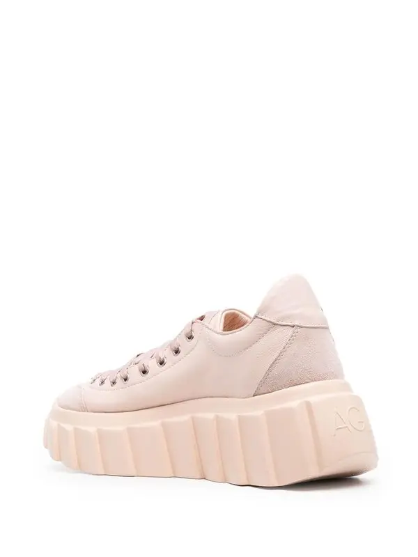 Agl Blondie Leather Sneakers - Pink
