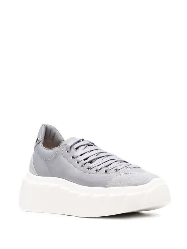 Agl Blondie Leather Sneakers - Grey