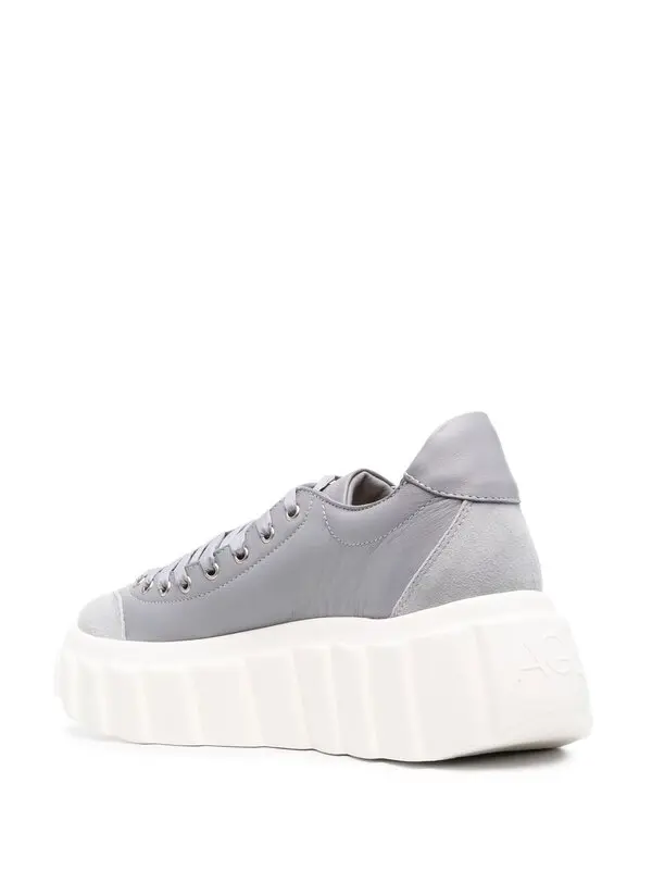 Agl Blondie Leather Sneakers - Grey
