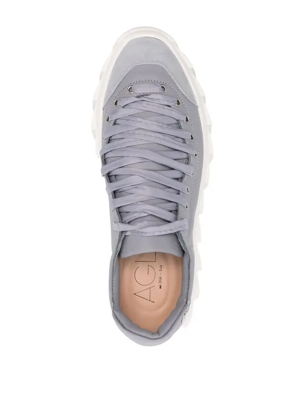 Agl Blondie Leather Sneakers - Grey