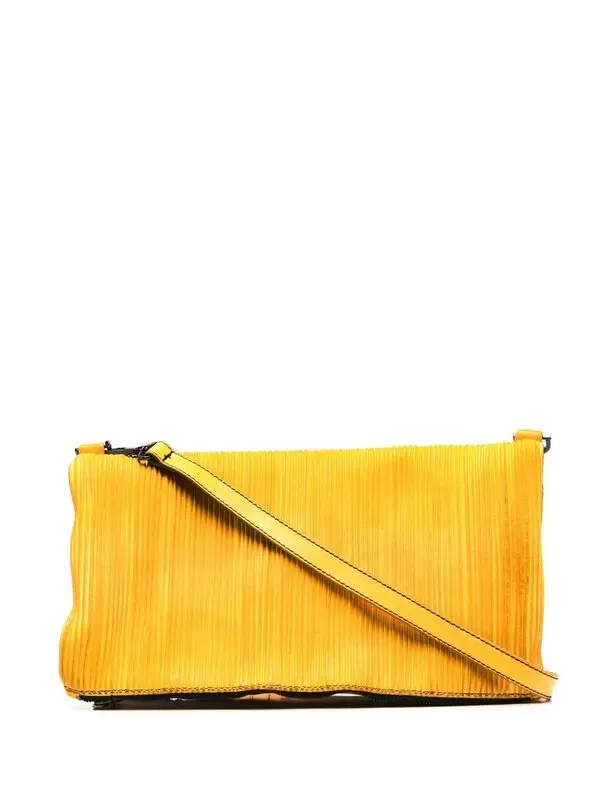 NUMERO 10 Crease-effect Crossbody Bag