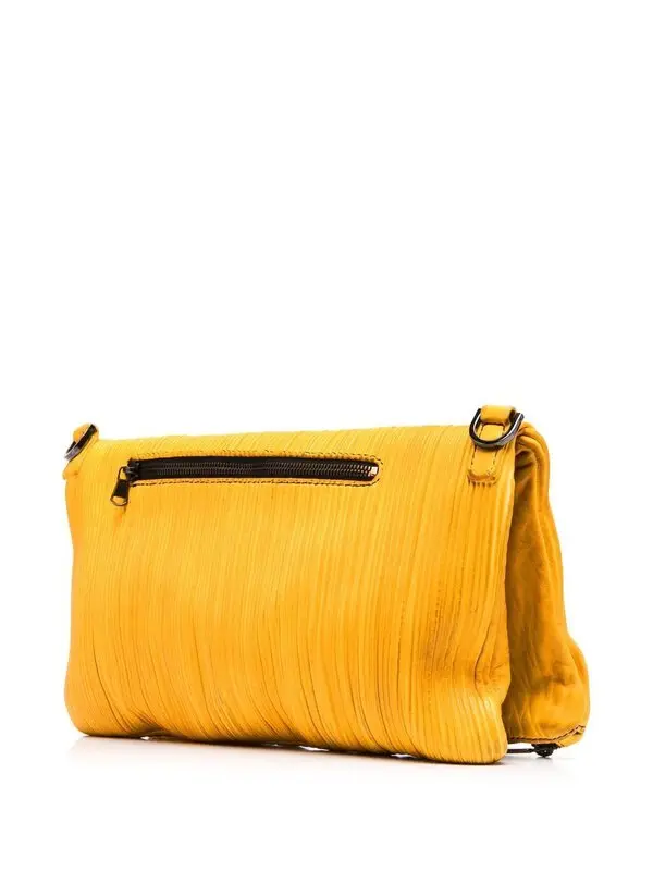 NUMERO 10 Crease-effect Crossbody Bag