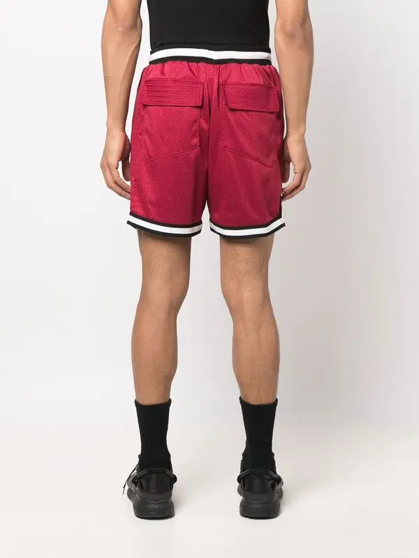 Rhude Logo Print Drawstring Shorts