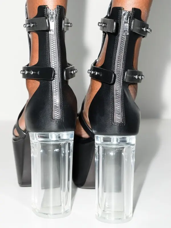 Rick Owens Platform Heeled Sandals