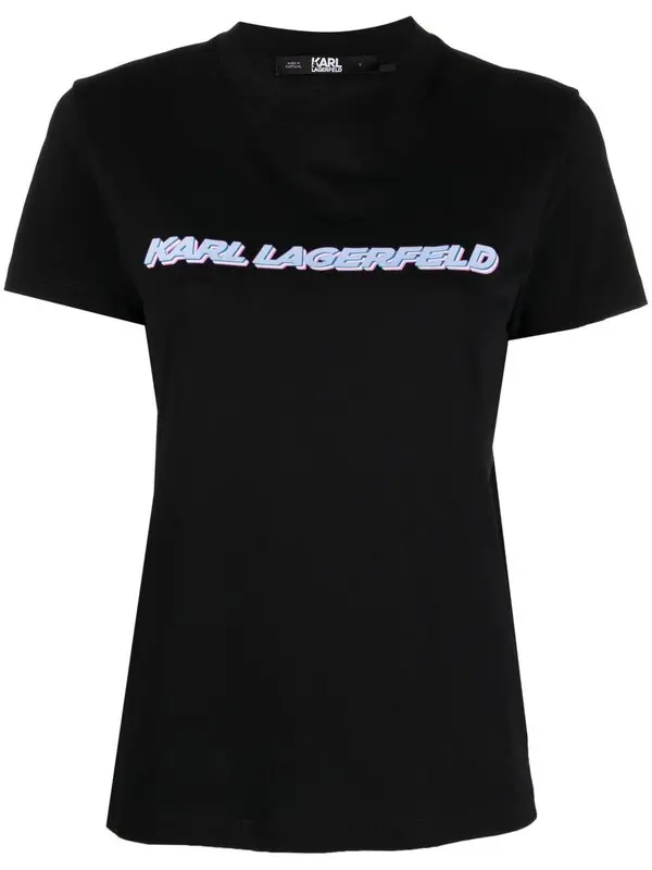Karl Lagerfeld Future-print T-shirt