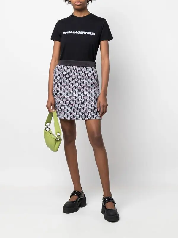 Karl Lagerfeld Future-print T-shirt