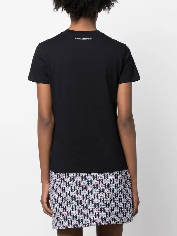 Karl Lagerfeld Future-print T-shirt