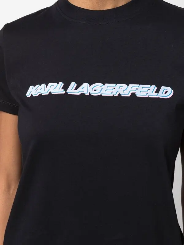 Karl Lagerfeld Future-print T-shirt