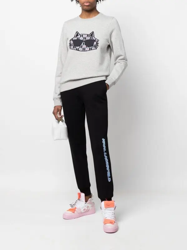 Karl Lagerfeld Future Logo-print Track Pants