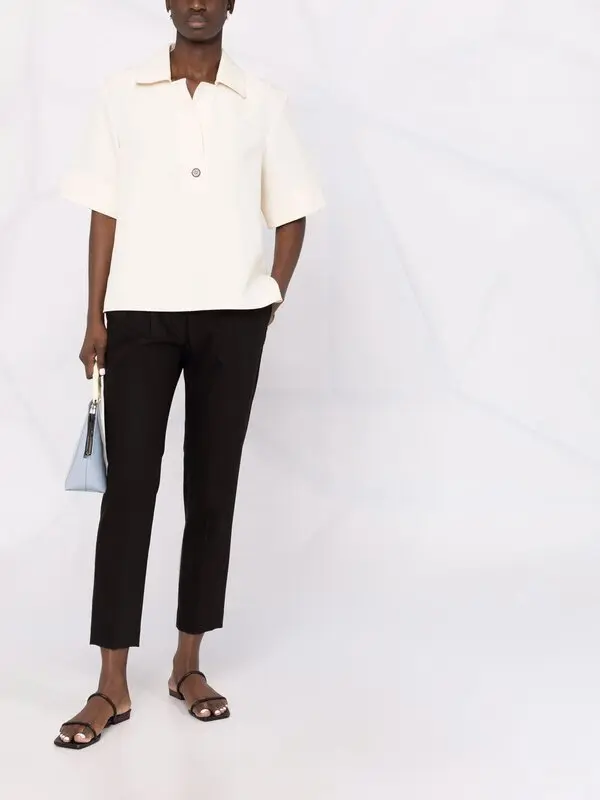 Brunello Cucinelli Straight-leg Cropped Trousers