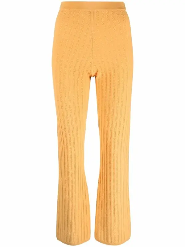 Sandro Rib-knit Trousers