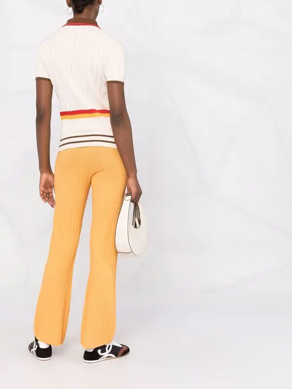 Sandro Rib-knit Trousers