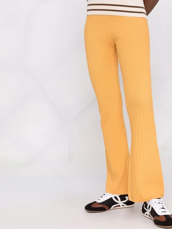 Sandro Rib-knit Trousers